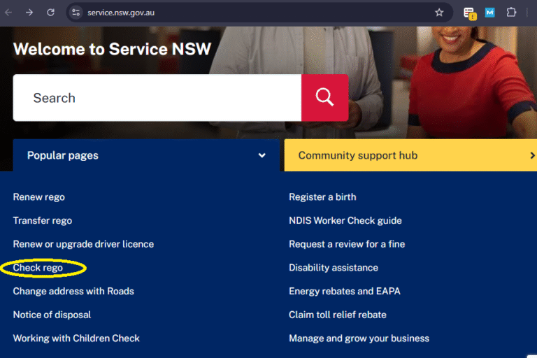 NSW Rego Check 2026: Everything You Need to Know - SCRAPLY